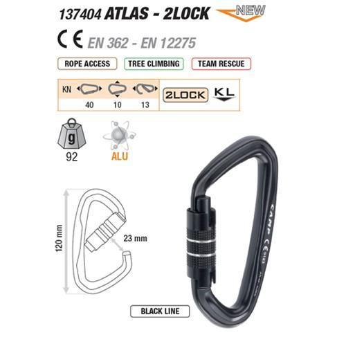 Atlas - 2Lock Black